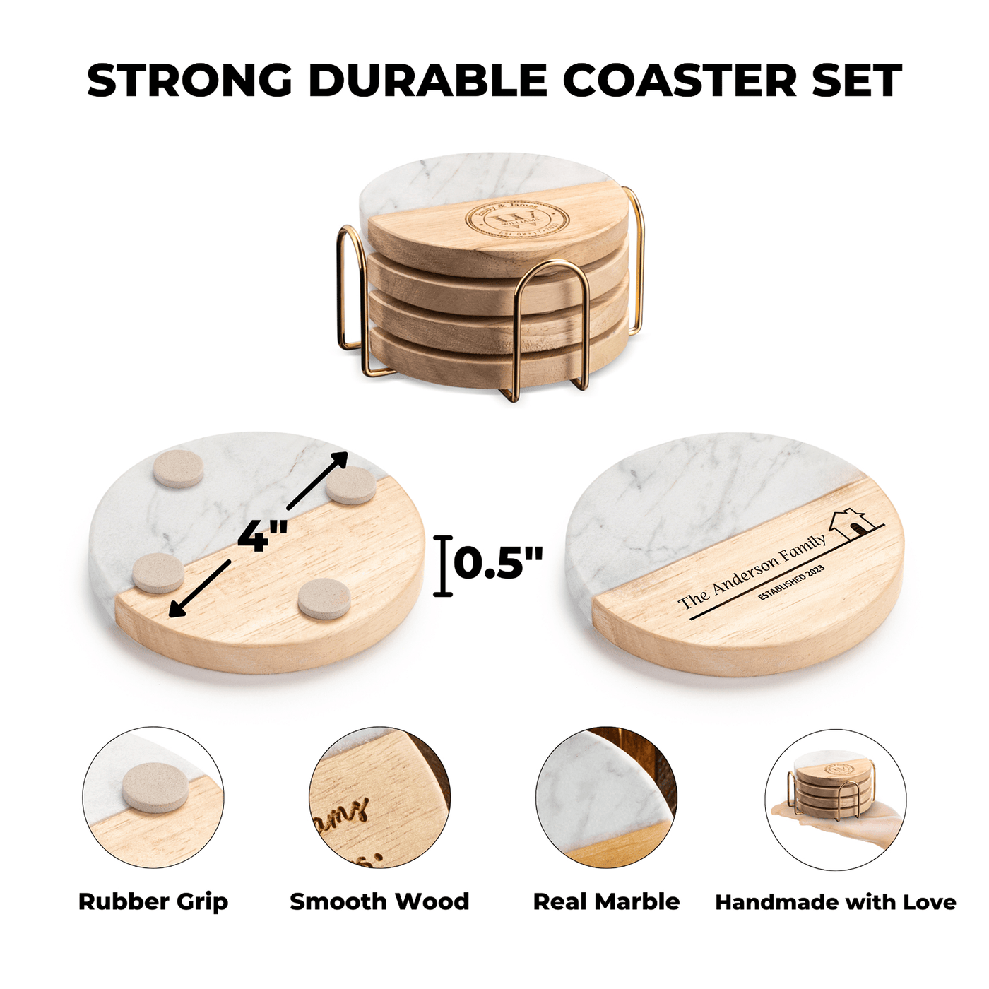 Custom Coasters Housewarming Gift - Plain Coasters / 1 Coaster / I'll ...